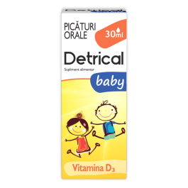 Detrical Vitamina D3 BABY picături 30 ml