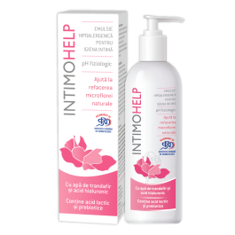 Intimohelp emulsie hipoalergenică pentru igiena intimă 400 ml