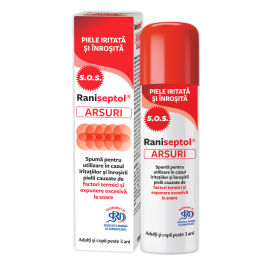 Raniseptol® ARSURI S.O.S. spumă 20% Panthenol*150 ml